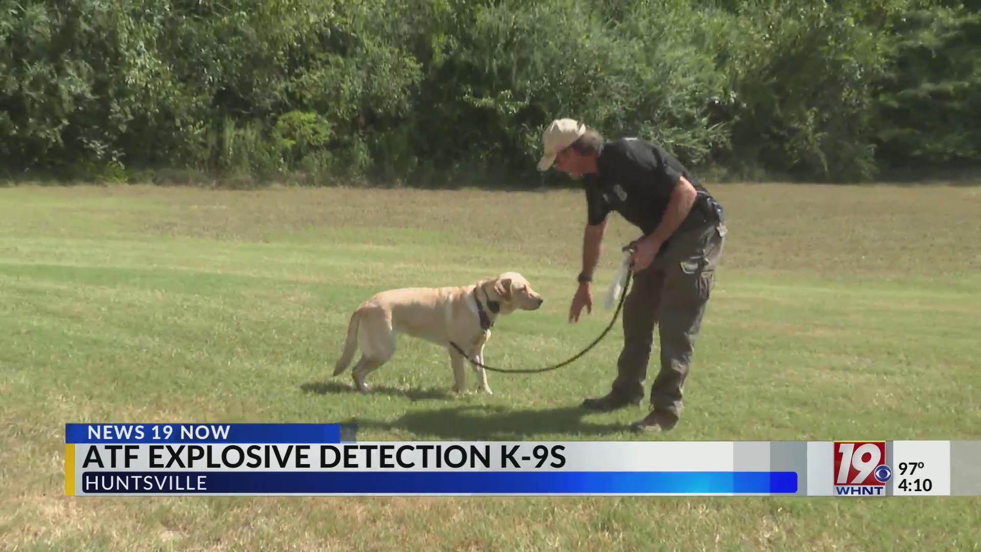 ATF Explosive Detection K-9 Officers | August 28, 2024 | News 19 at 4: ...