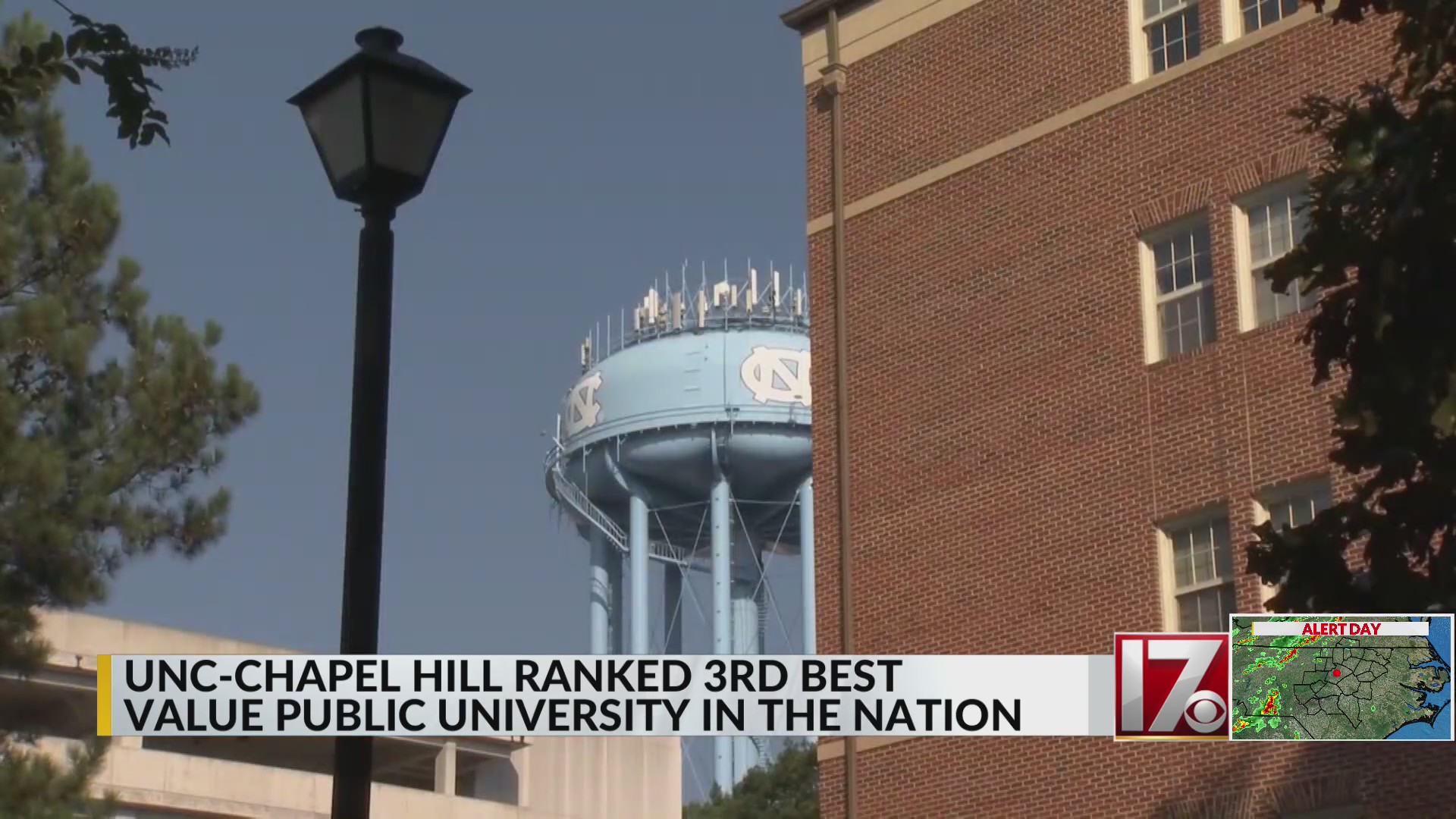 UNC ranked third-best value public school in the nation – CBS17.com