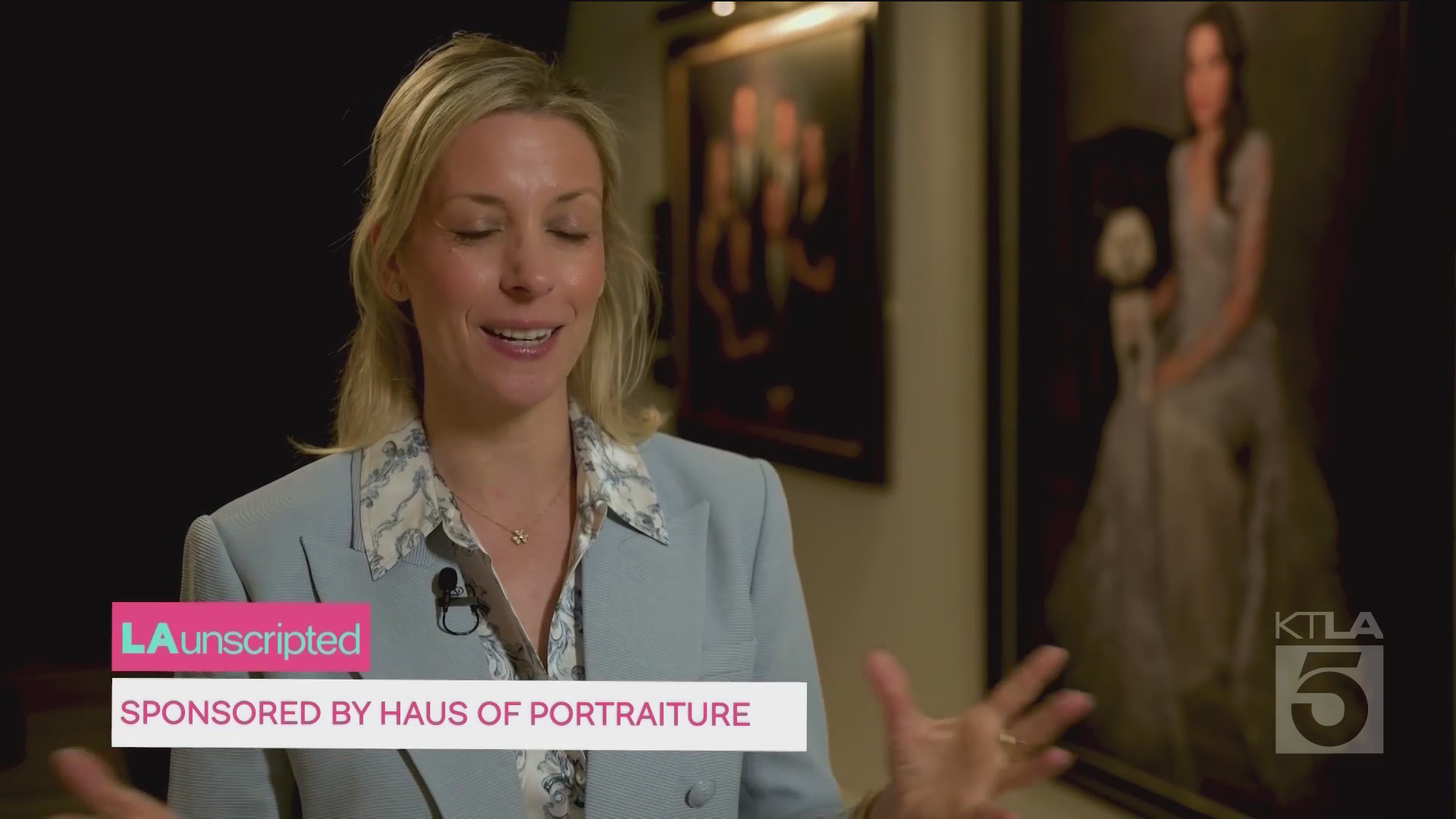 A Portrait with Flair: Sponsored by Haus of Portraiture – KTLA
