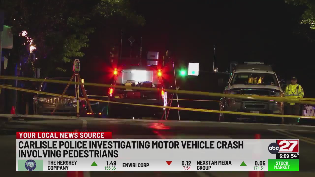 One dead in crash ‘involving pedestrians’ in Carlisle – ABC27