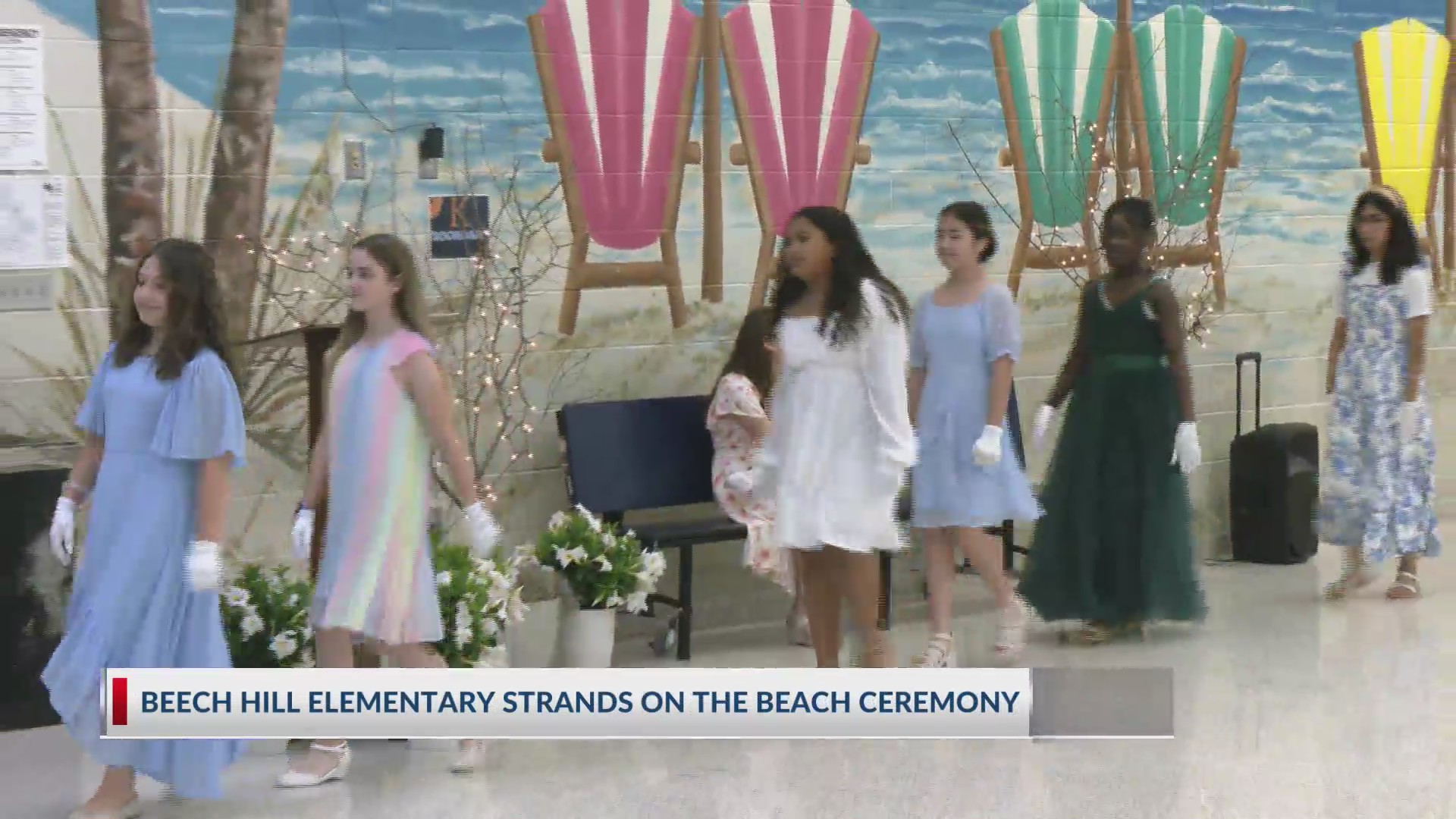 Beech Hill Elementary Strand on the Beach Ceremony – WCBD News 2