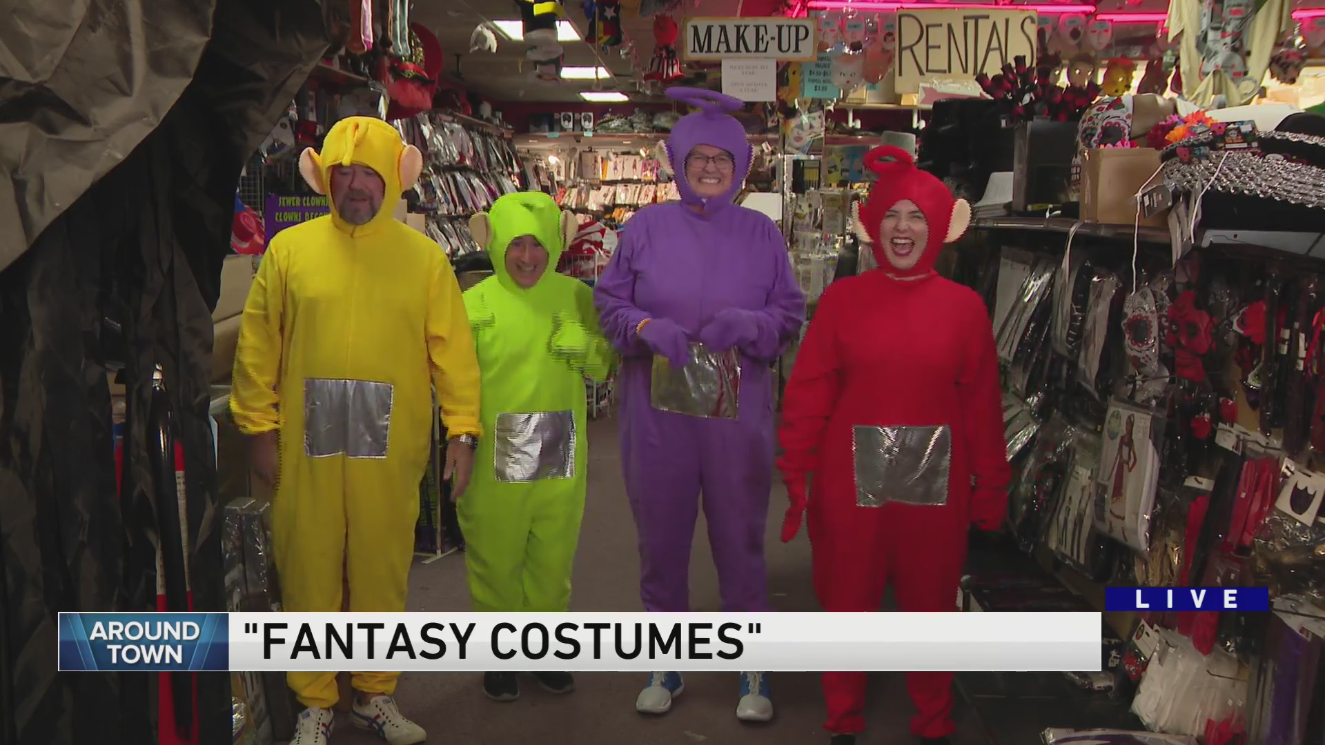 Teletubbies, Bluey, Barney, Jim Henson: 2024 Fantasy Costumes – WGN-TV