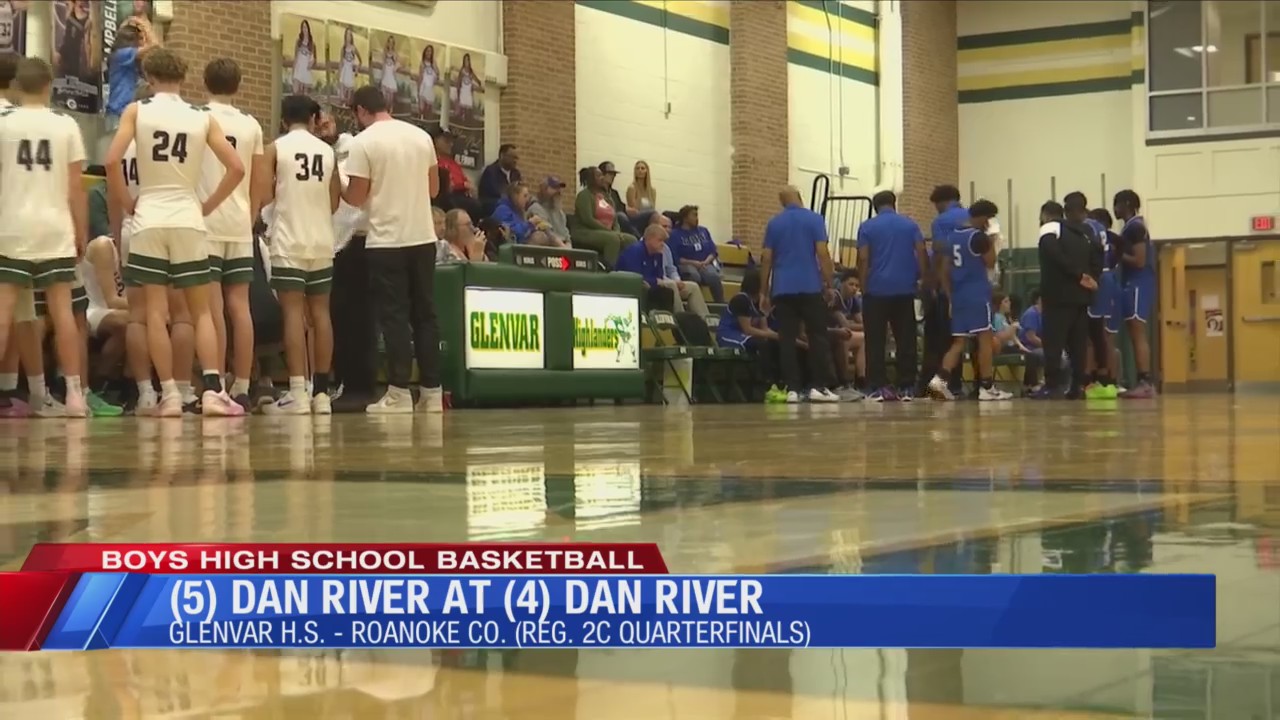 Boys High School Basketball – Dan River at Glenvar – WFXRtv