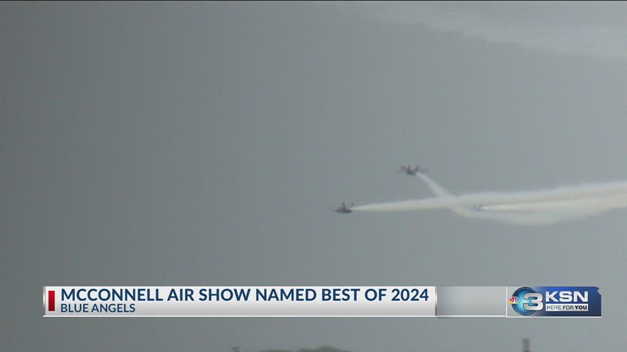 Blue Angels name McConnell best airshow – KSN-TV