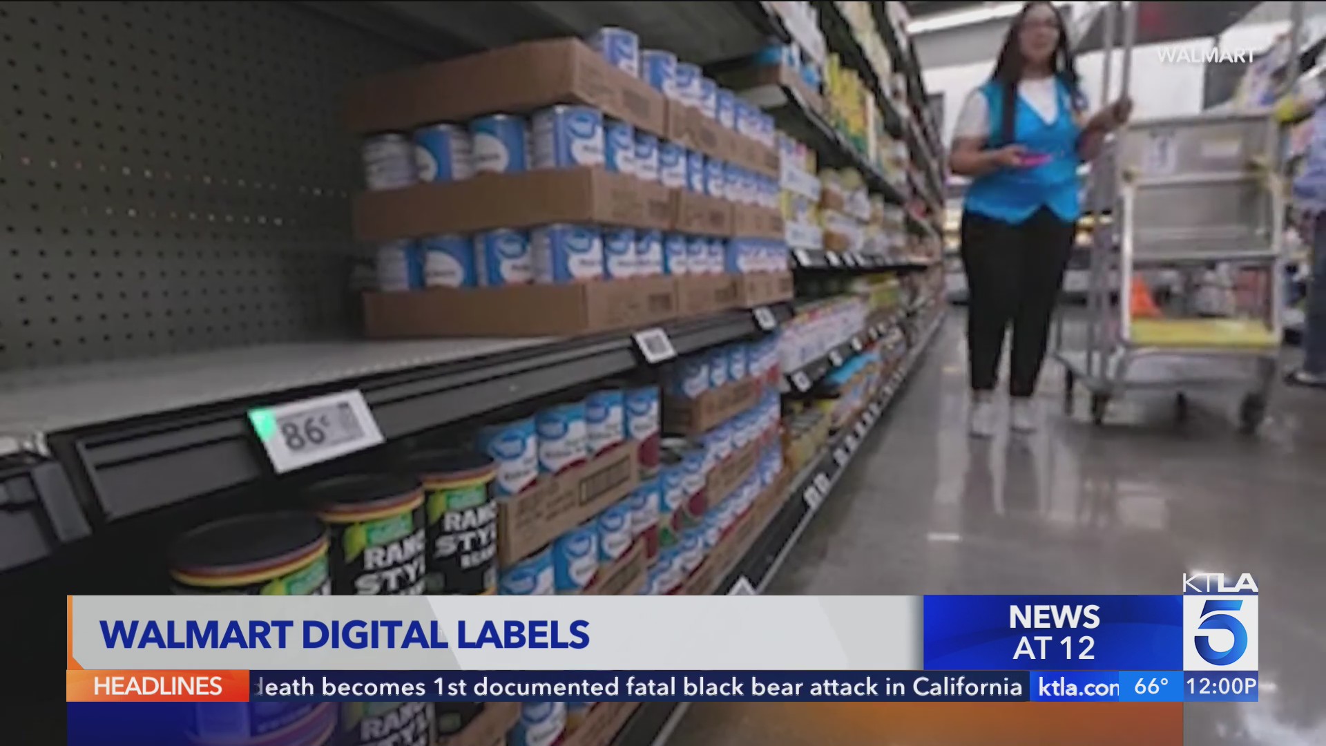 Walmart to replace paper price tags with digital screens – KTLA