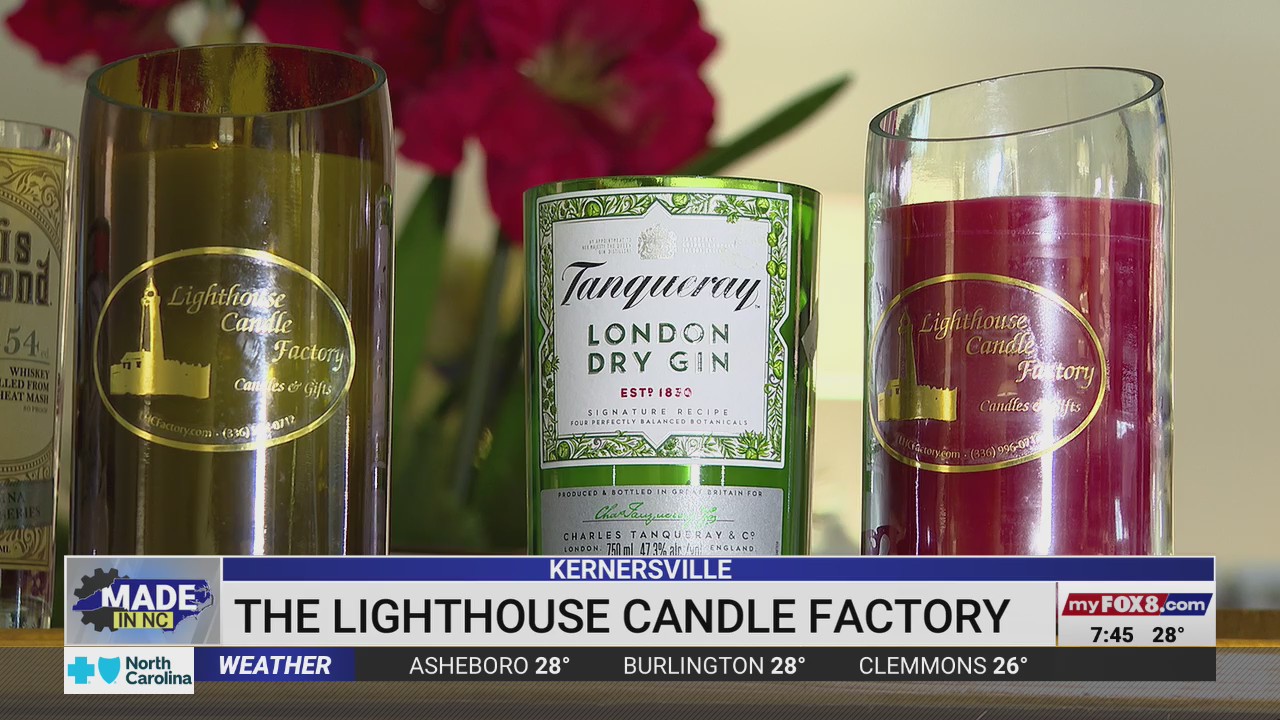 Lighthouse Candle Factory candles are Made In NC – FOX8 WGHP