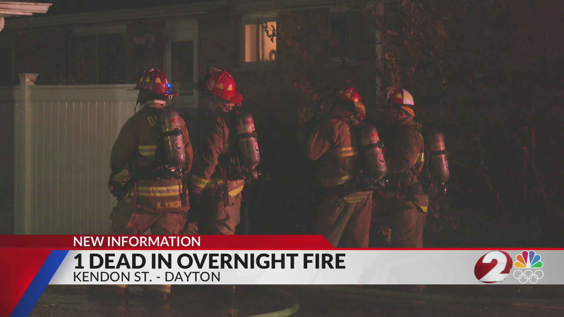 1 dead in overnight fire on Kendon Street in Dayton – WDTN.com