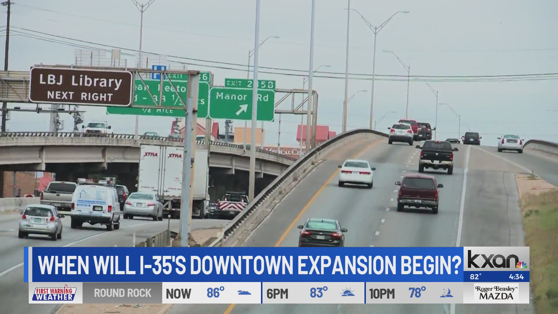 When will TxDOT kick off I-35 expansion project in downtown Austin ...