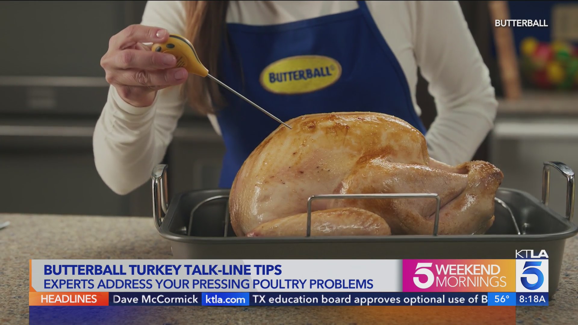Butterball expert shares Turkey Talk-line Tips – KTLA