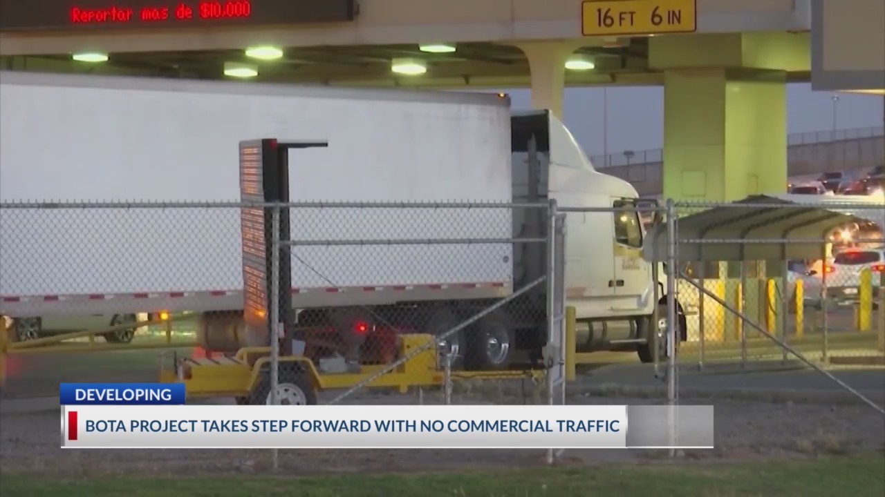 BOTA project moving forward with no commercial traffic option – KTSM 9 News
