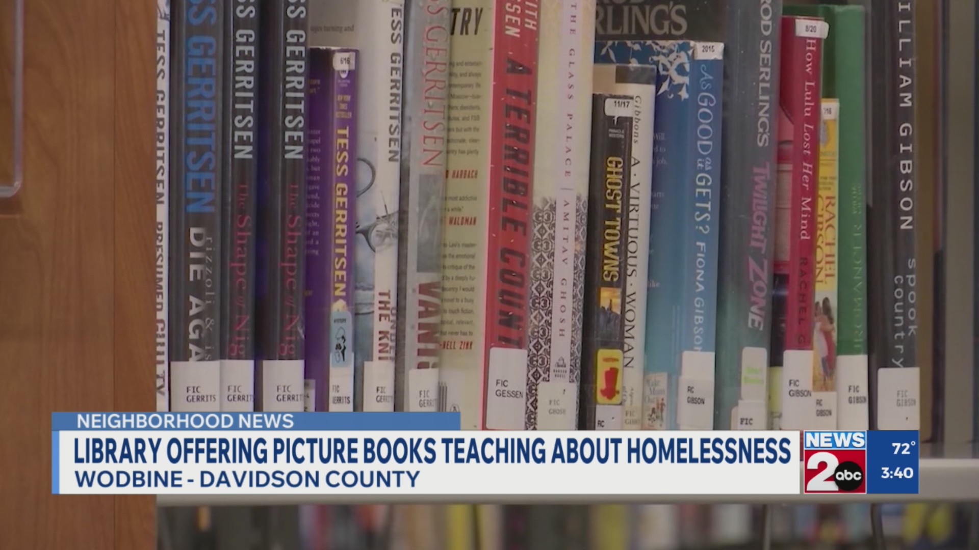 Library offering picture books teaching about homelessness – WKRN News 2