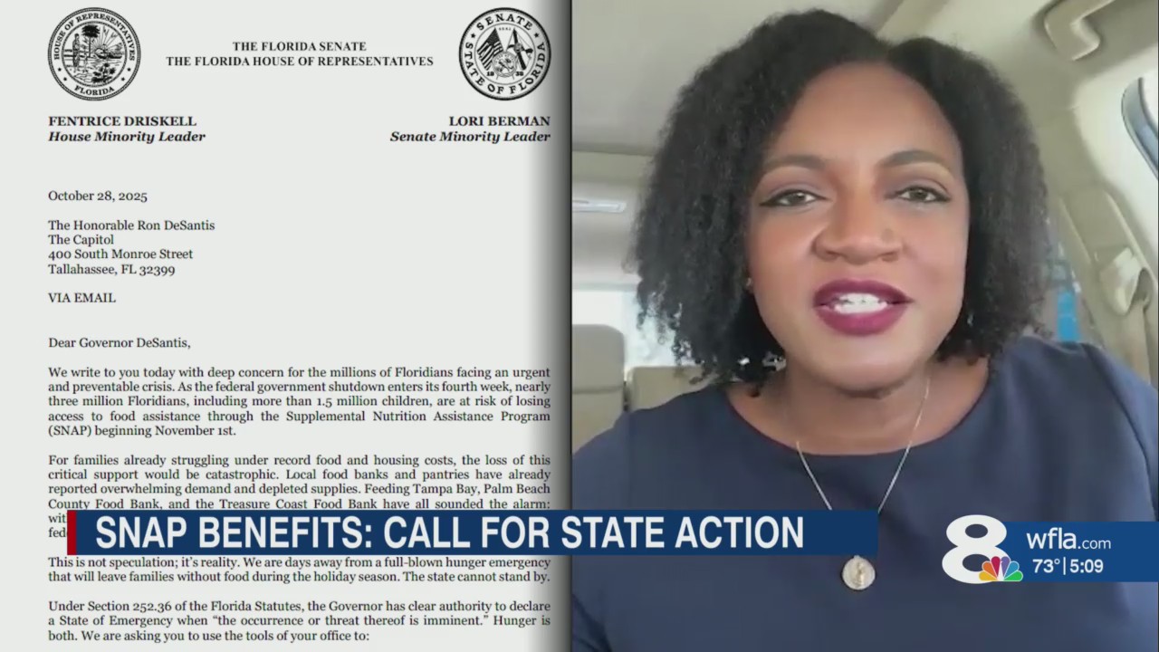 Florida food aid threatened by government shutdown risks – WFLA