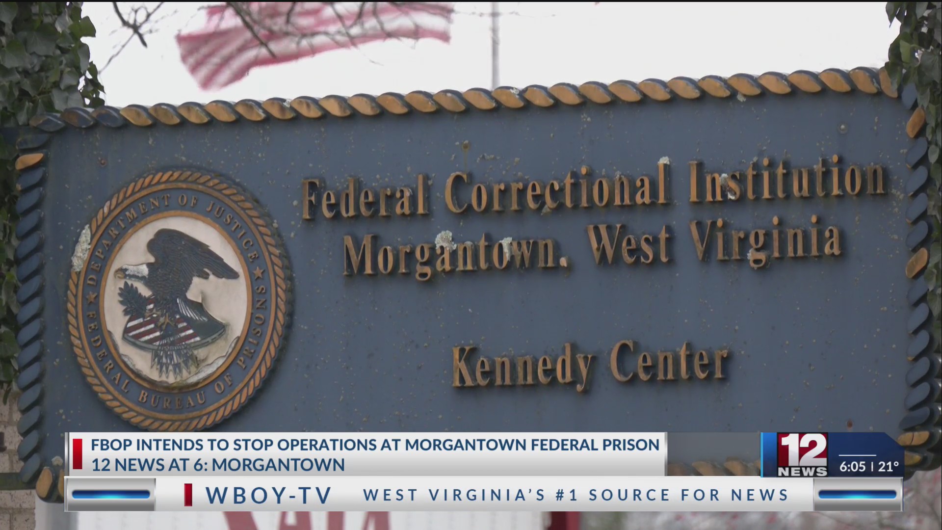 FBOP intends to stop operations at Morgantown federal prison – WBOY.com