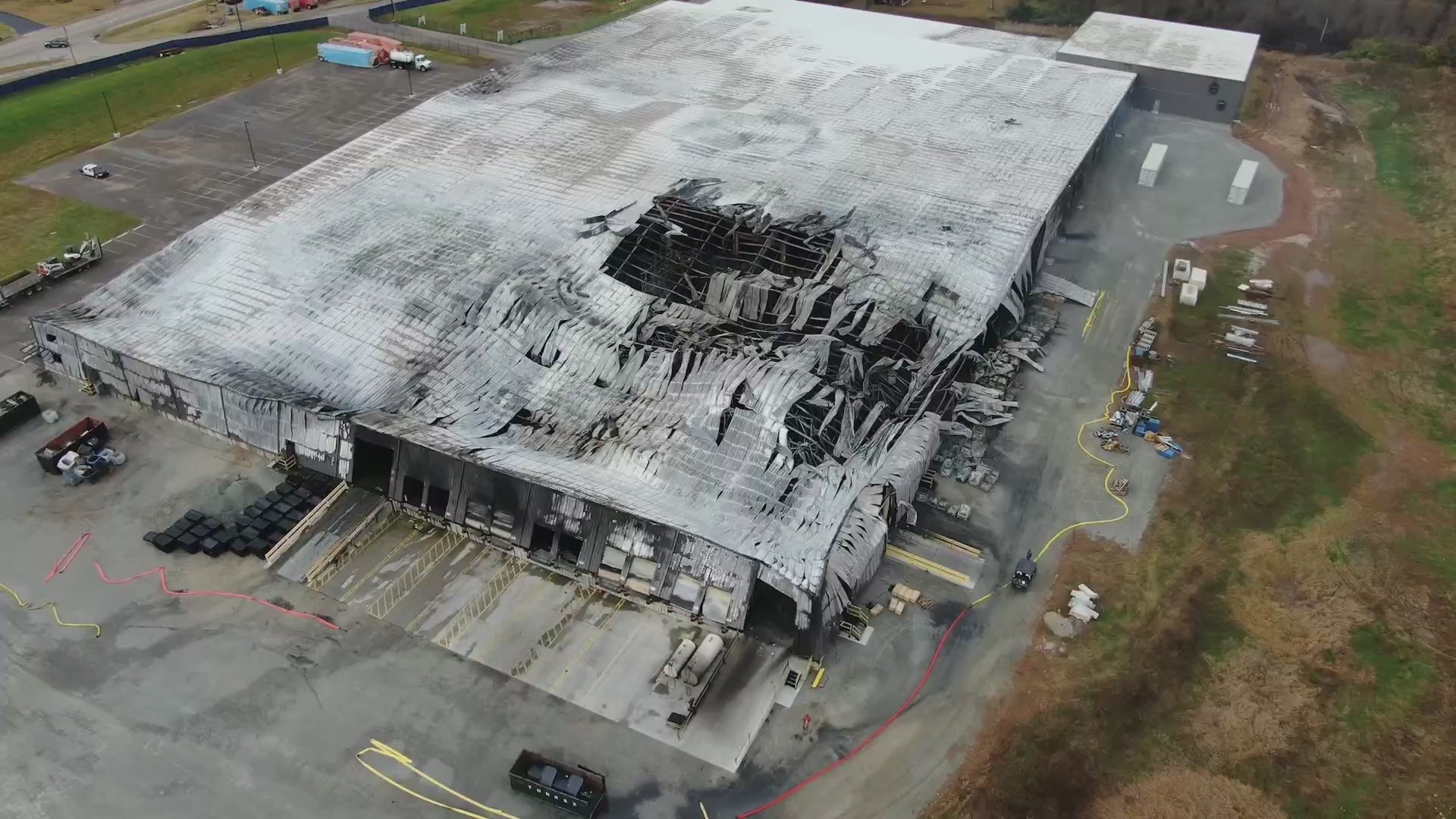 Battery plant fire: Neighbors want to know if it’s safe to return or be ...