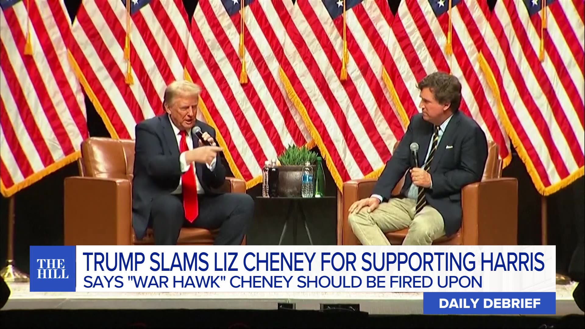 Trump spurs backlash with Cheney guns ‘trained on her face’ remarks ...
