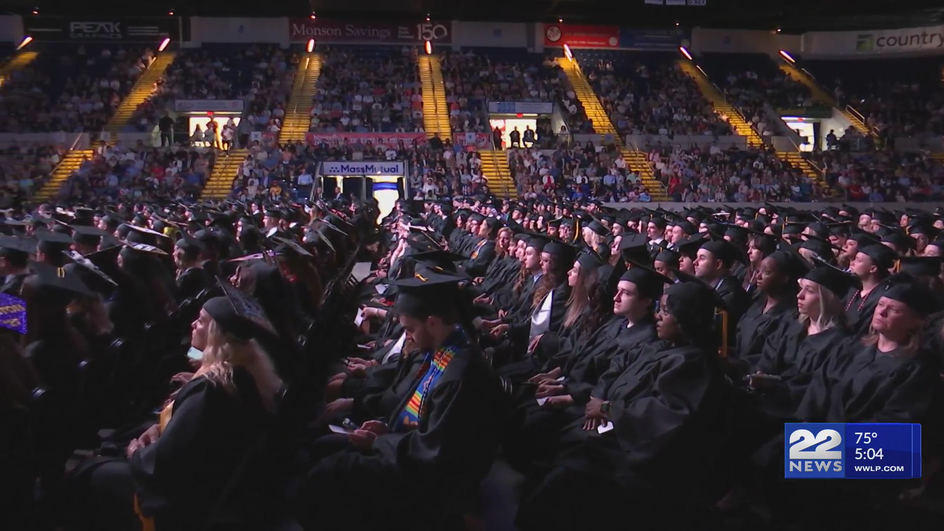 Westfield State University holds commencement ceremony as MassMutual ...