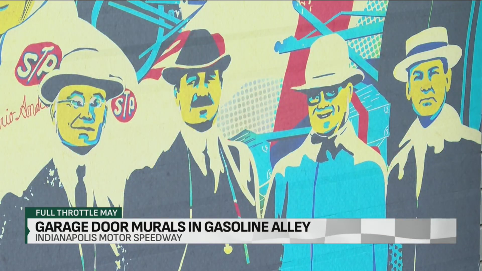 IMS creative team shares inspiration for garage door murals and program ...