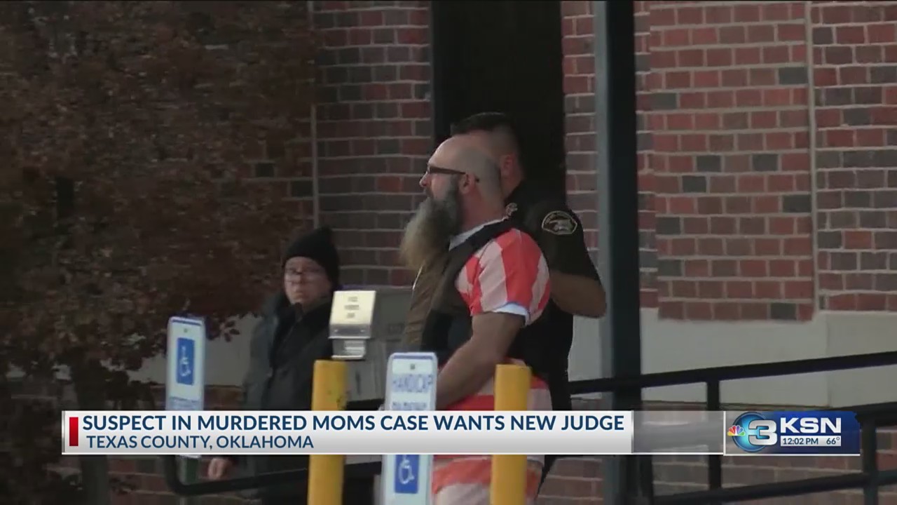 Suspect in murdered moms case wants new judge – KSN-TV