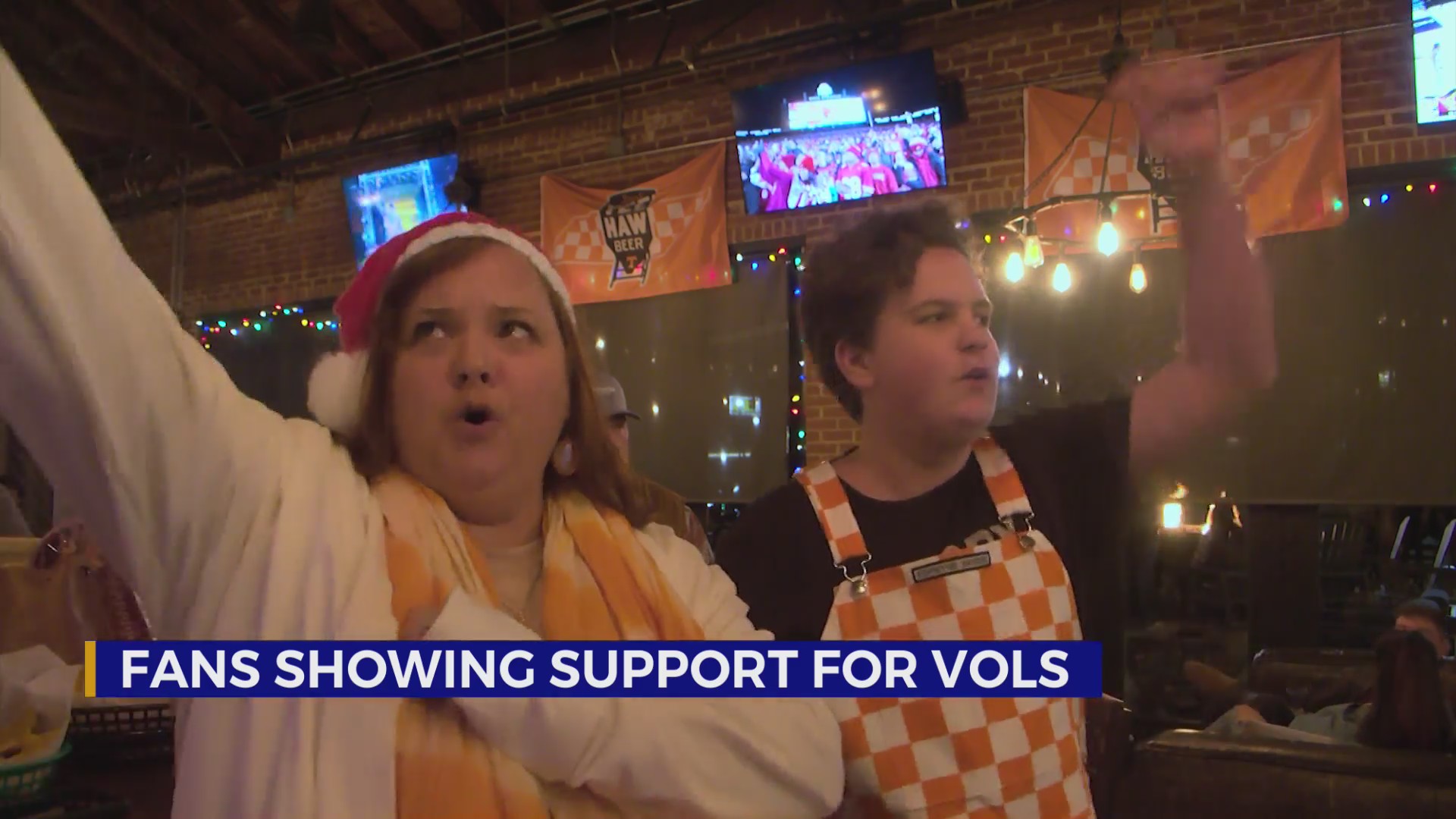 Tennessee fans cheer on the Vols in first ever playoff game – WJHL ...