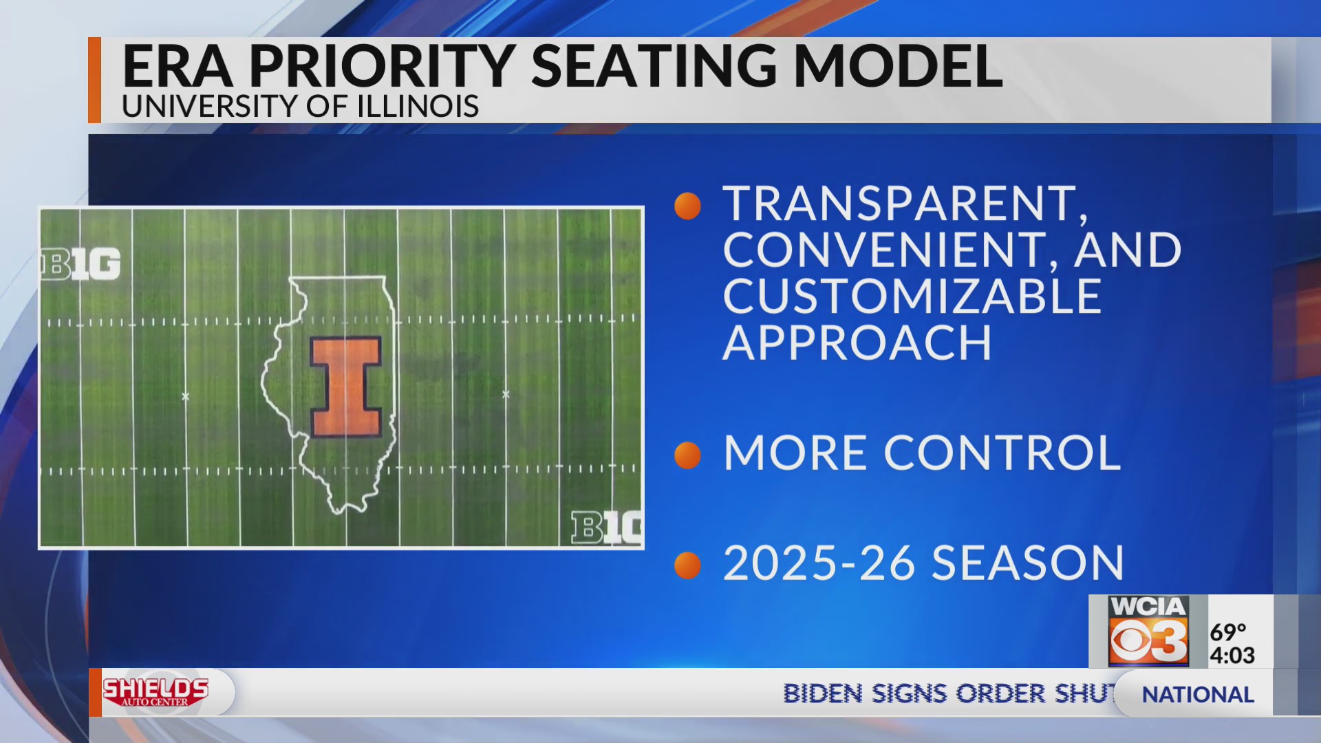 Illini Athletics announces new ticket, seating model – WCIA.com