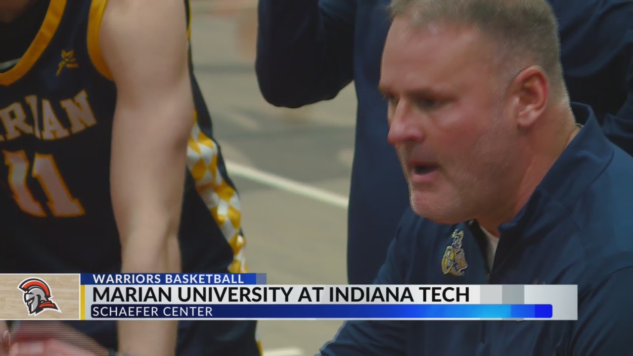 Coach Pat Knight leads Marian University to 87-78 win over Indiana Tech ...
