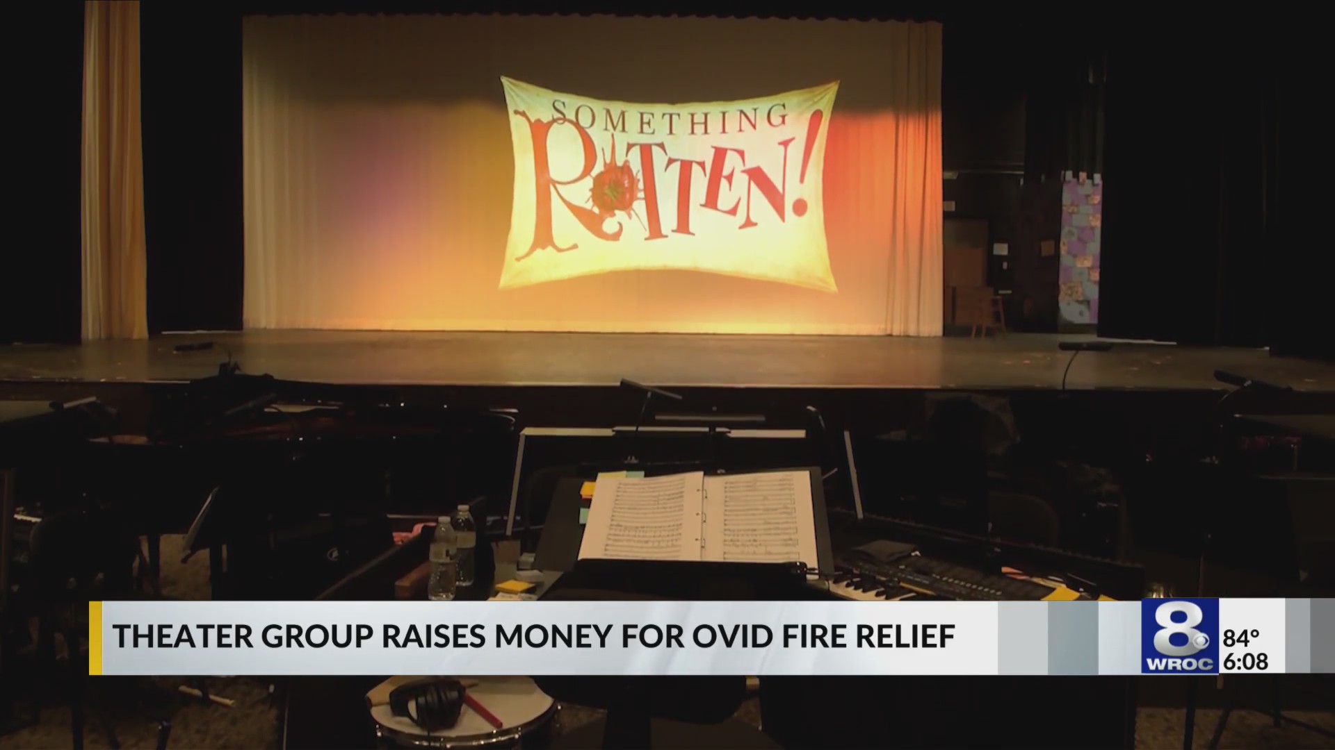 Community production of “Something Rotten” raises money for Ovid’s good ...