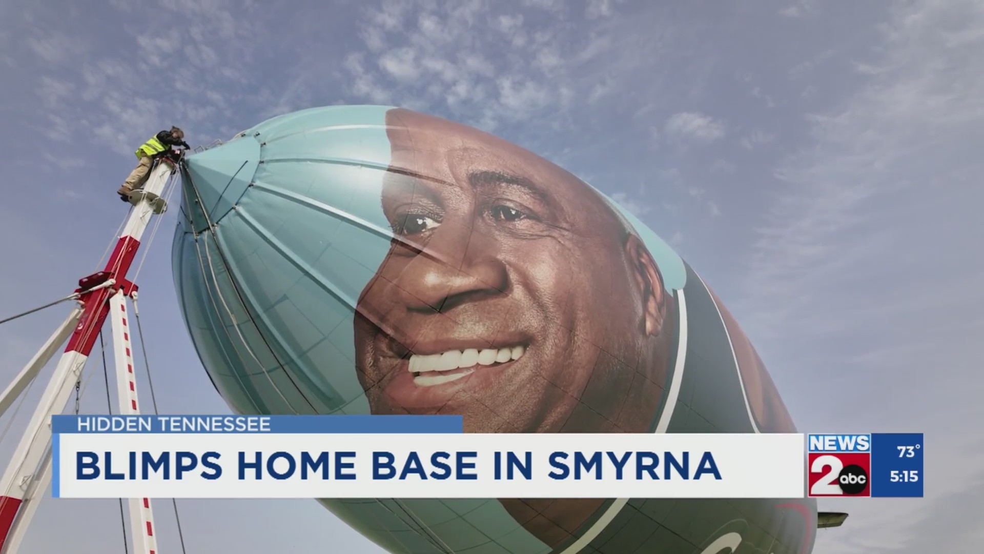 Smyrna Airport serves as home base for blimp storage – WKRN News 2