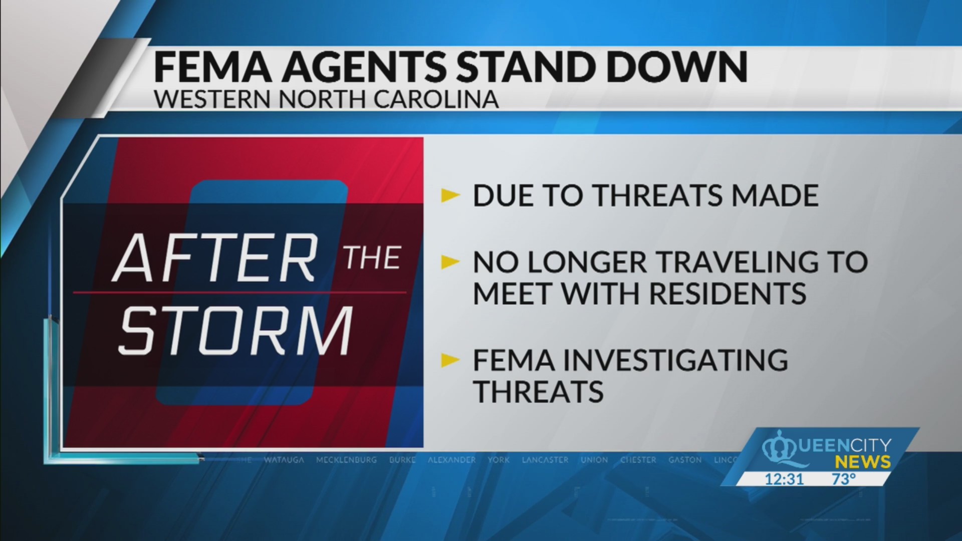 FEMA agents stand down over threats: Officials – WJBF