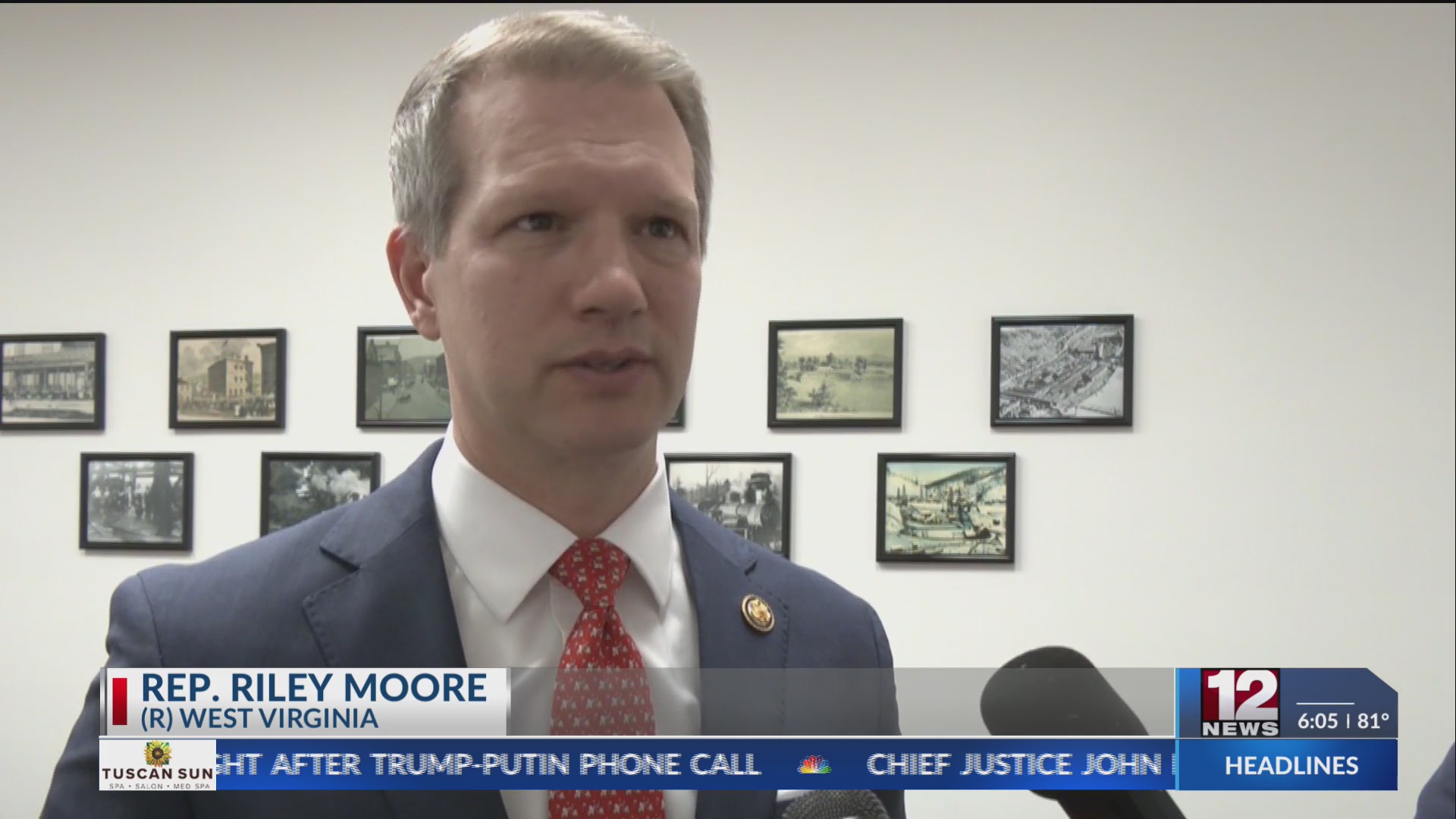 Rep. Riley Moore responds to Monday’s Morgantown protest – WBOY.com