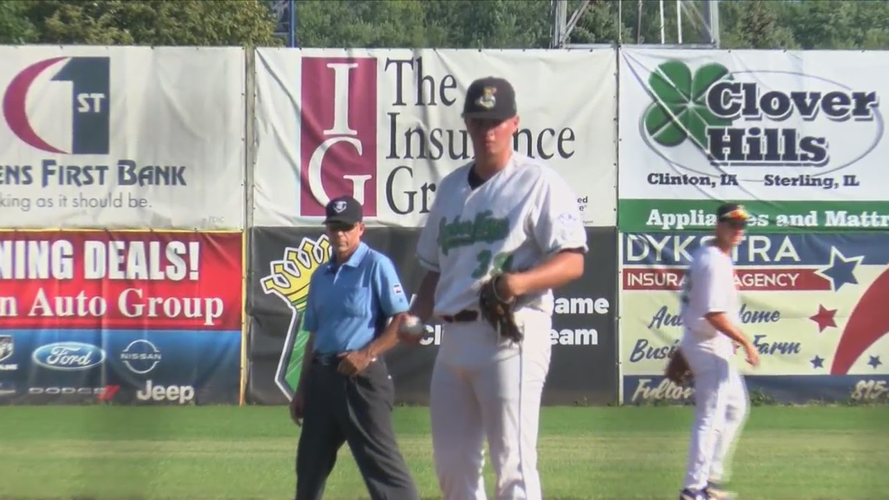 Former Assumption star Tyler Welch debuts for Clinton LumberKings ...