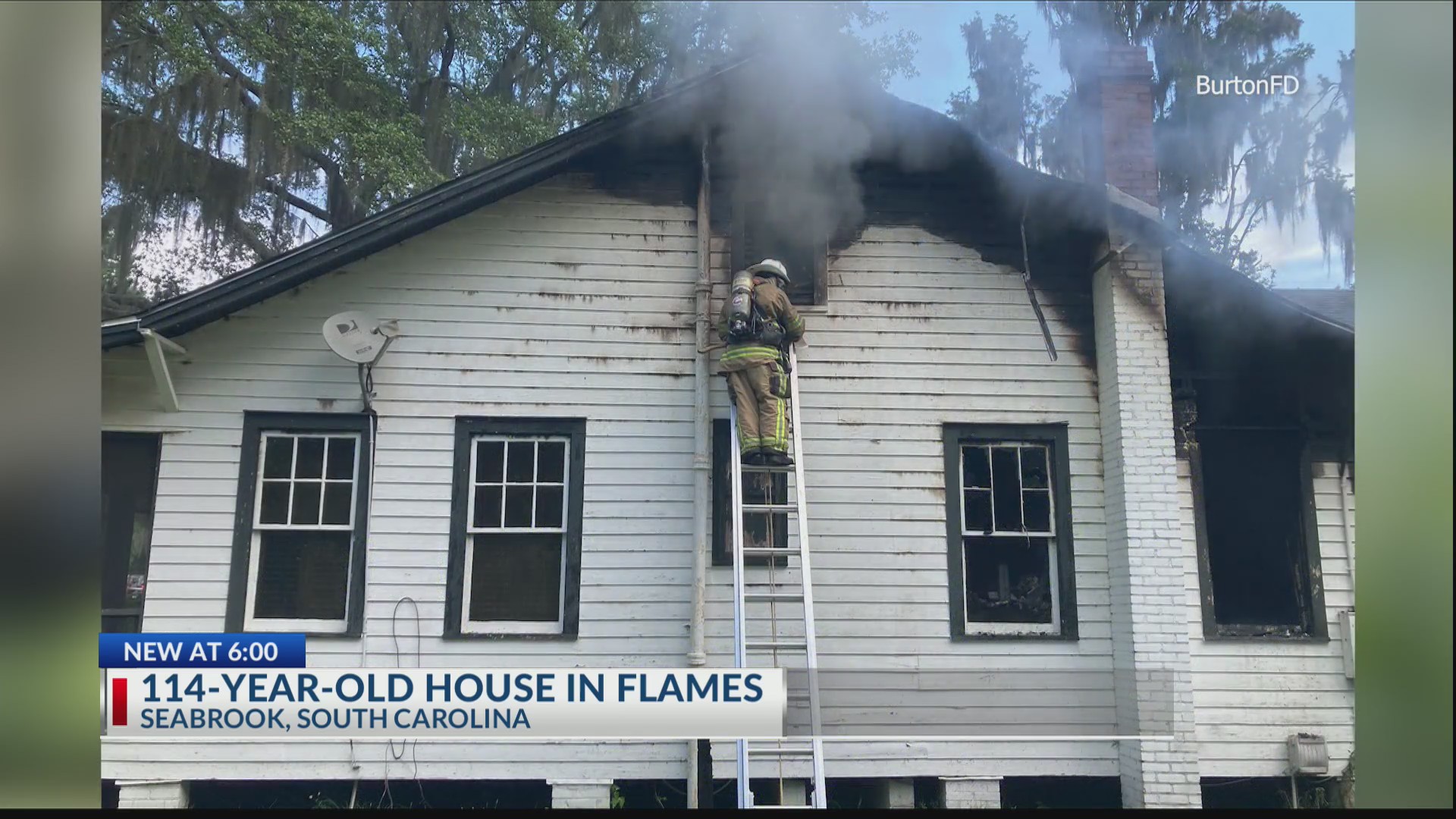 114 year old house catches fire – WSAV-TV