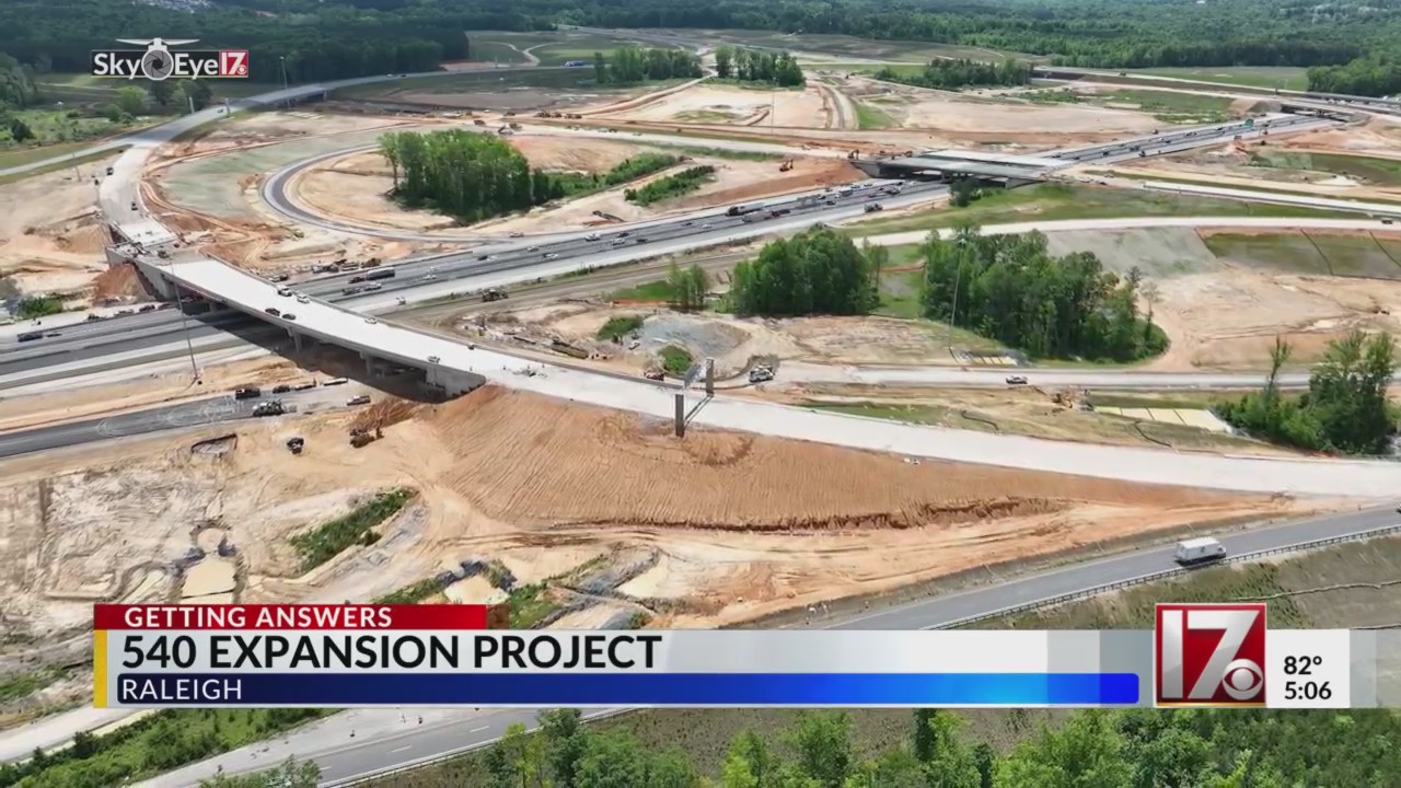 NC Turnpike Authority breaks ground on final piece of I-540 project ...