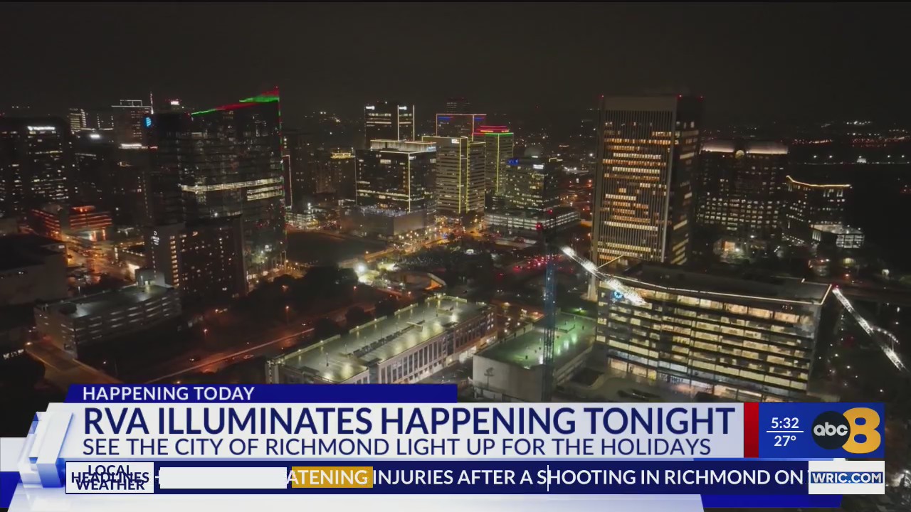 RVA Illuminates set to light up Richmond Friday night – WRIC ABC 8News