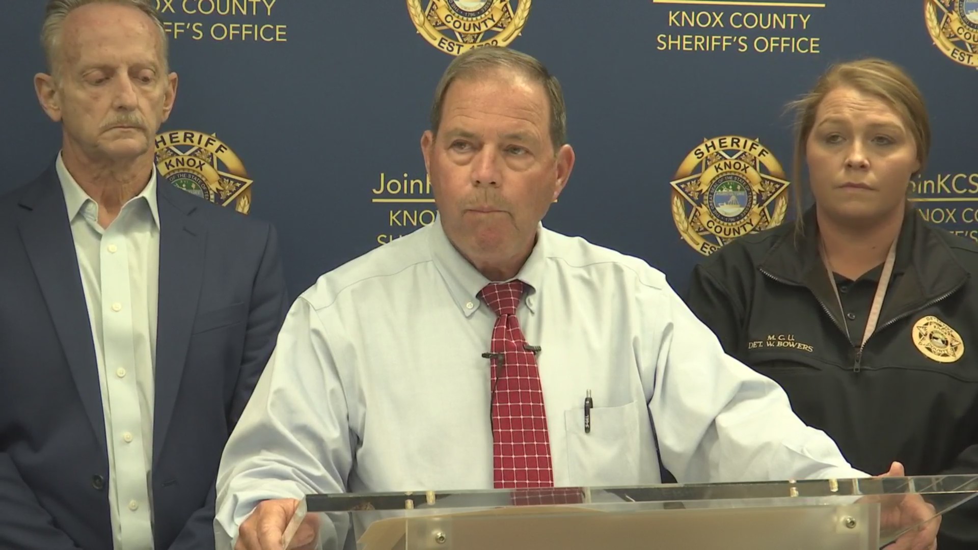 Knox County Sheriff address media after 13-year-old girl found dead in ...