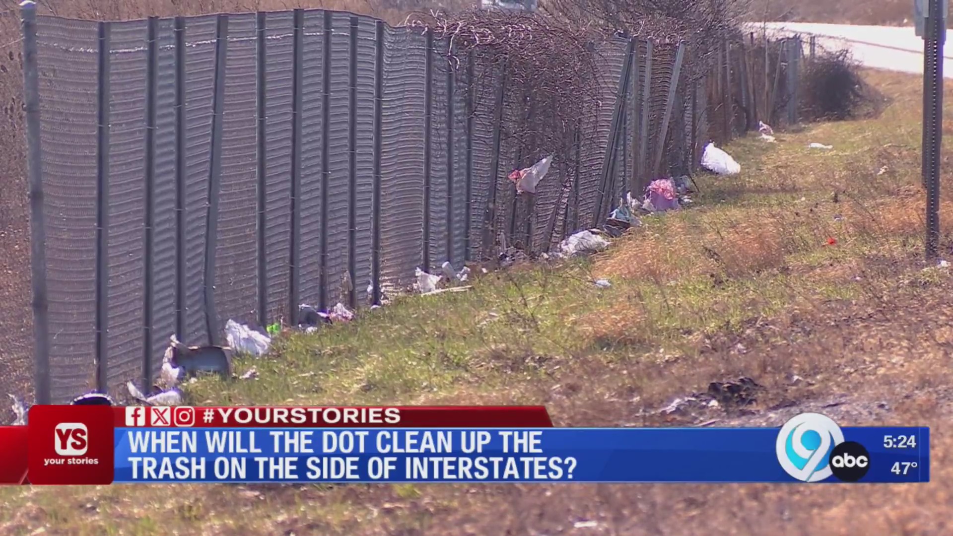 When will trash and litter be picked up along roadsides? – WSYR