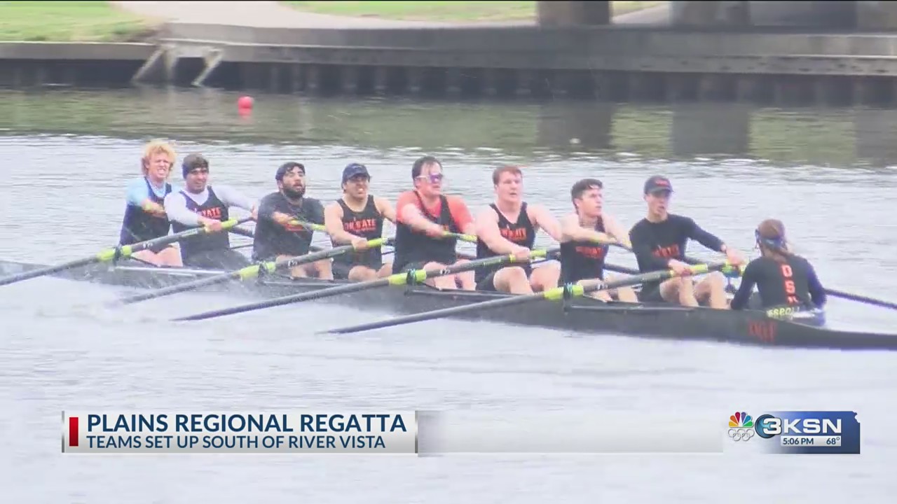 WSU hosts Plains Regional Regatta for area rowing teams – KSN-TV