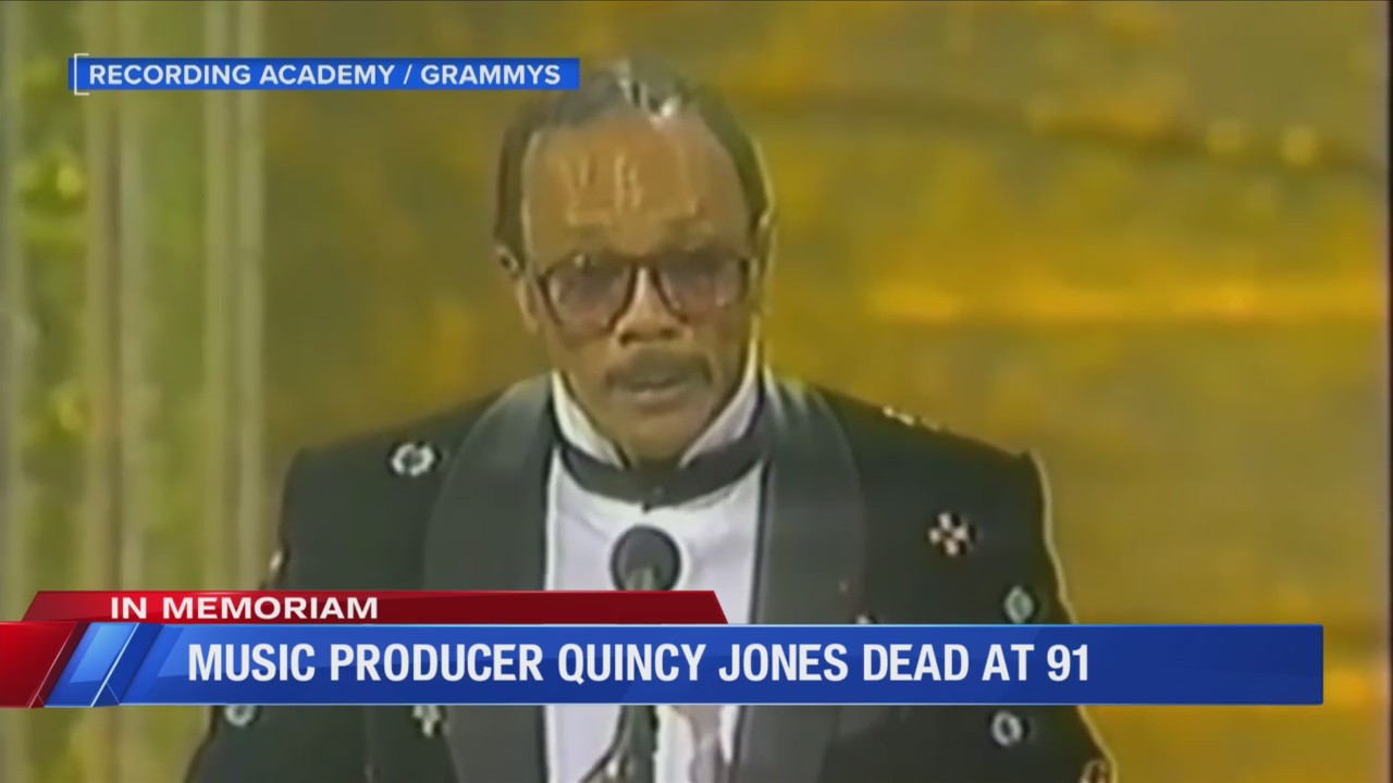 Music producer Quincy Jones dead at 91 – WFXRtv