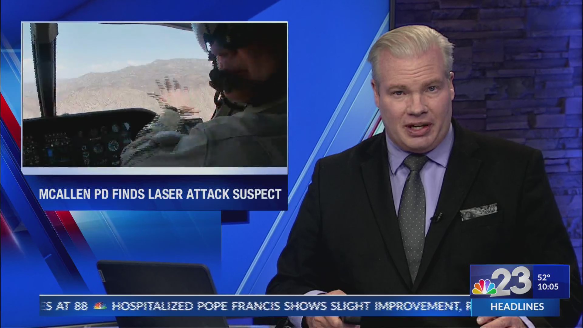 McAllen man admits to illegally pointing laser at CBP chopper – BorderReport