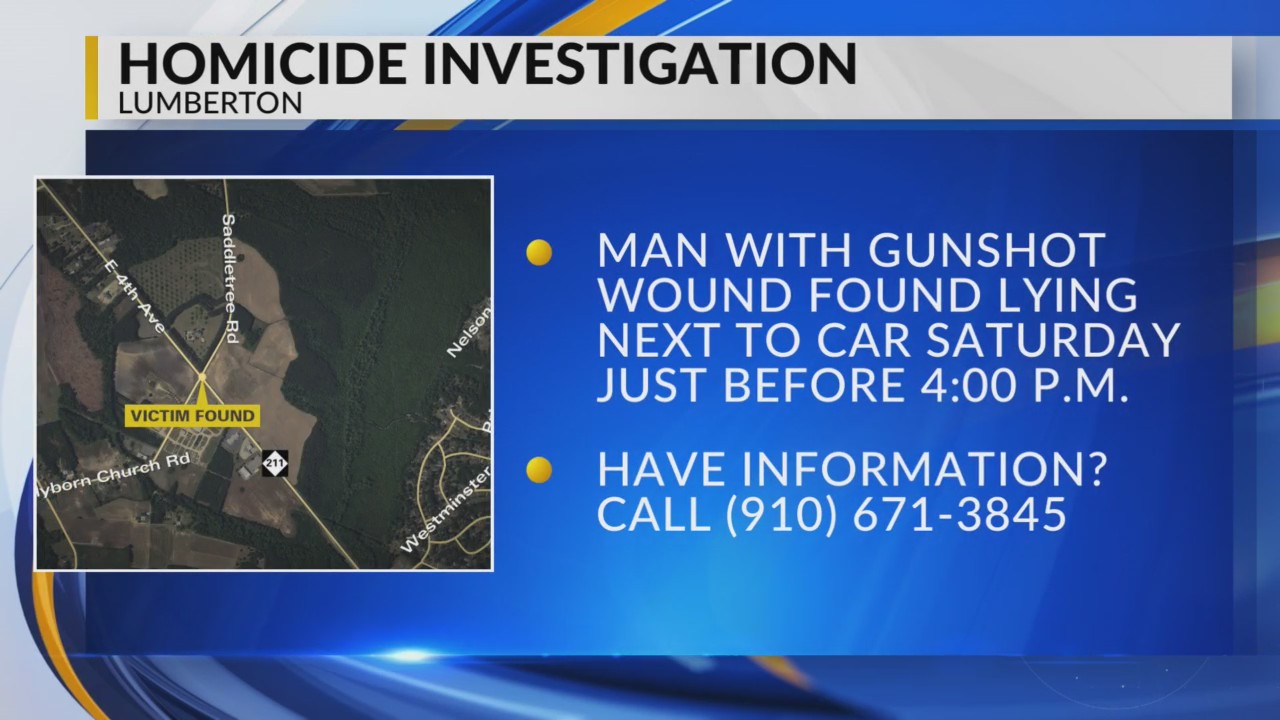 Roadside shooting victim sparks homicide probe in Lumberton, police say ...