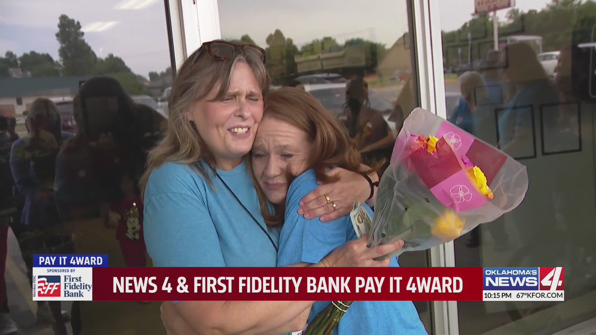 First Fidelity Bank honors food pantry director – KFOR.com Oklahoma City