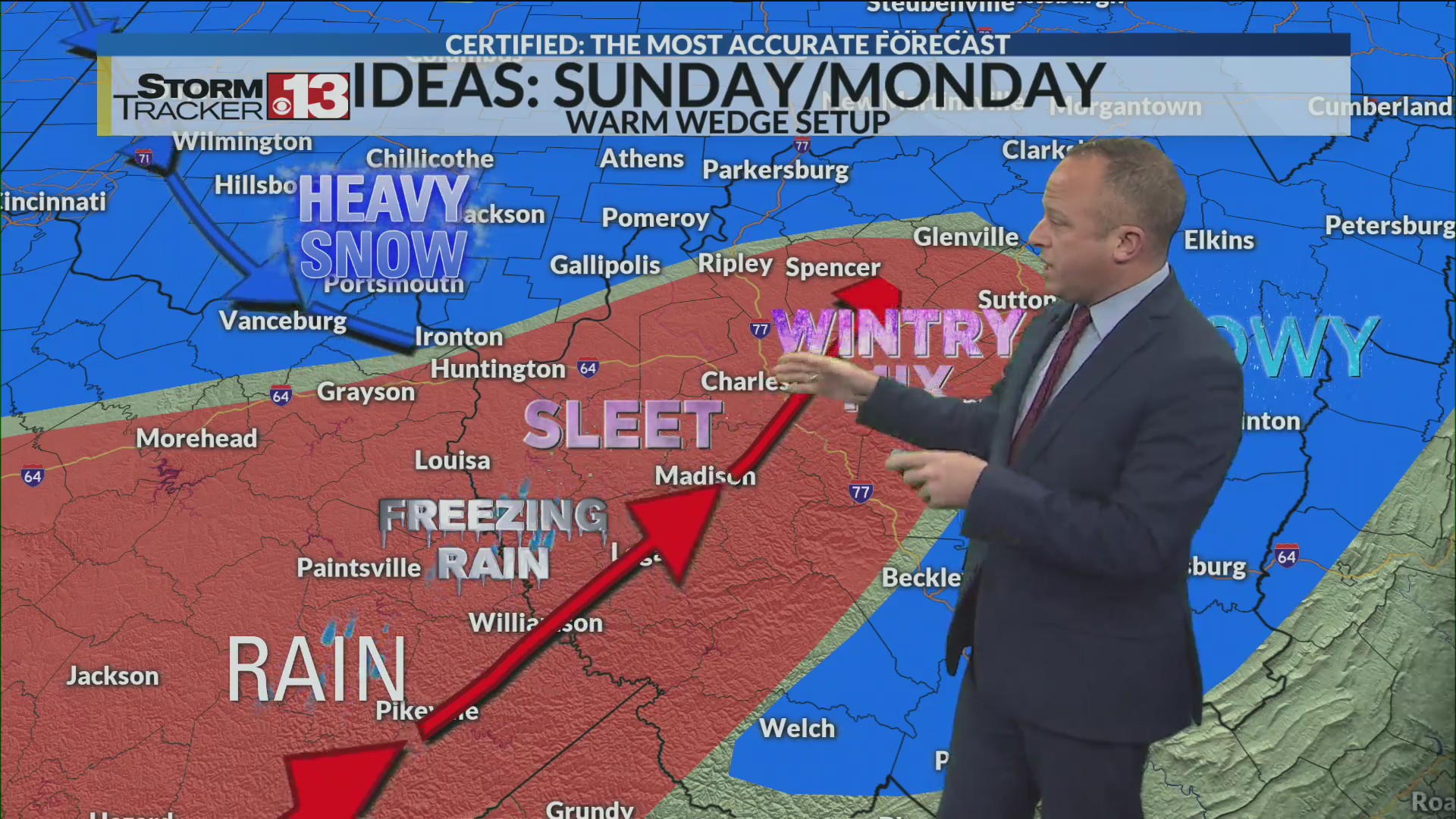 Snow in West Virginia’s forecast – WOWK 13 News