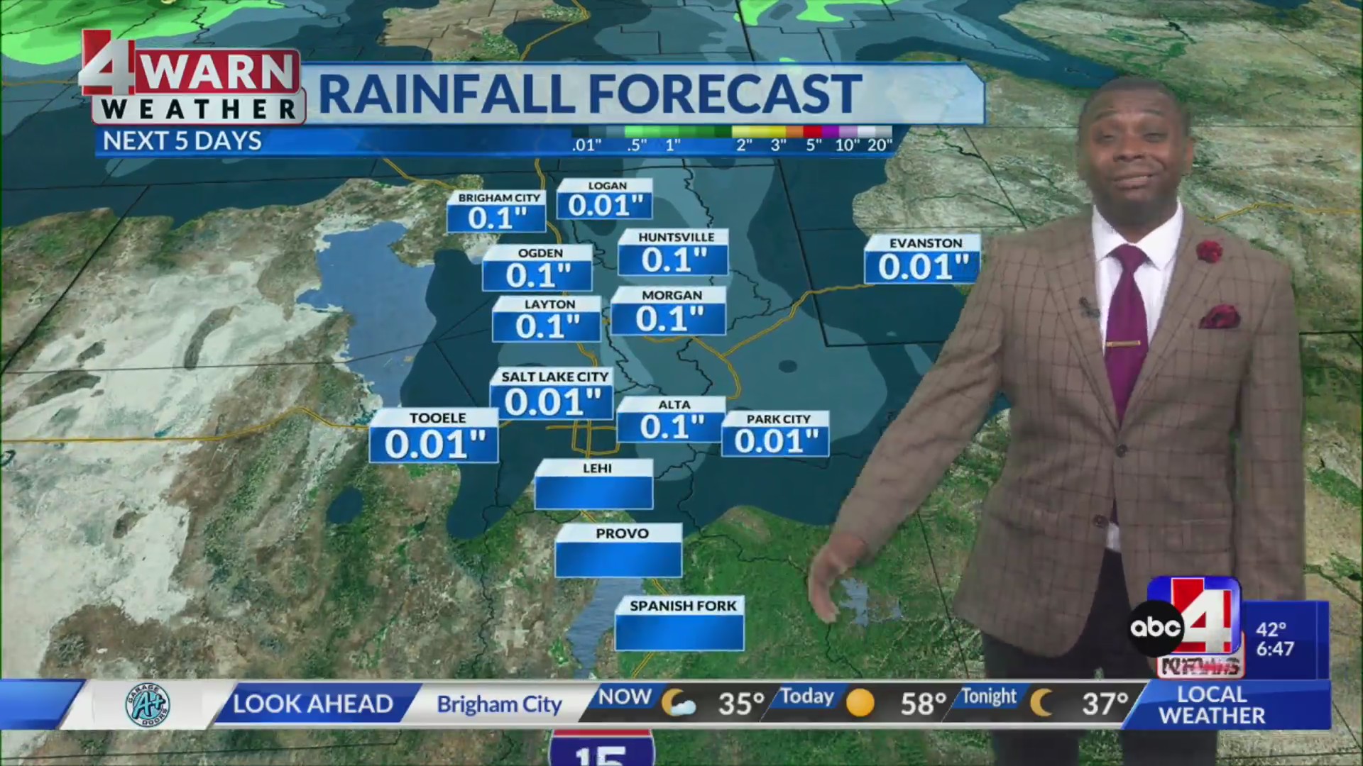 Mostly sunny skies and above average temperatures through midweek ...