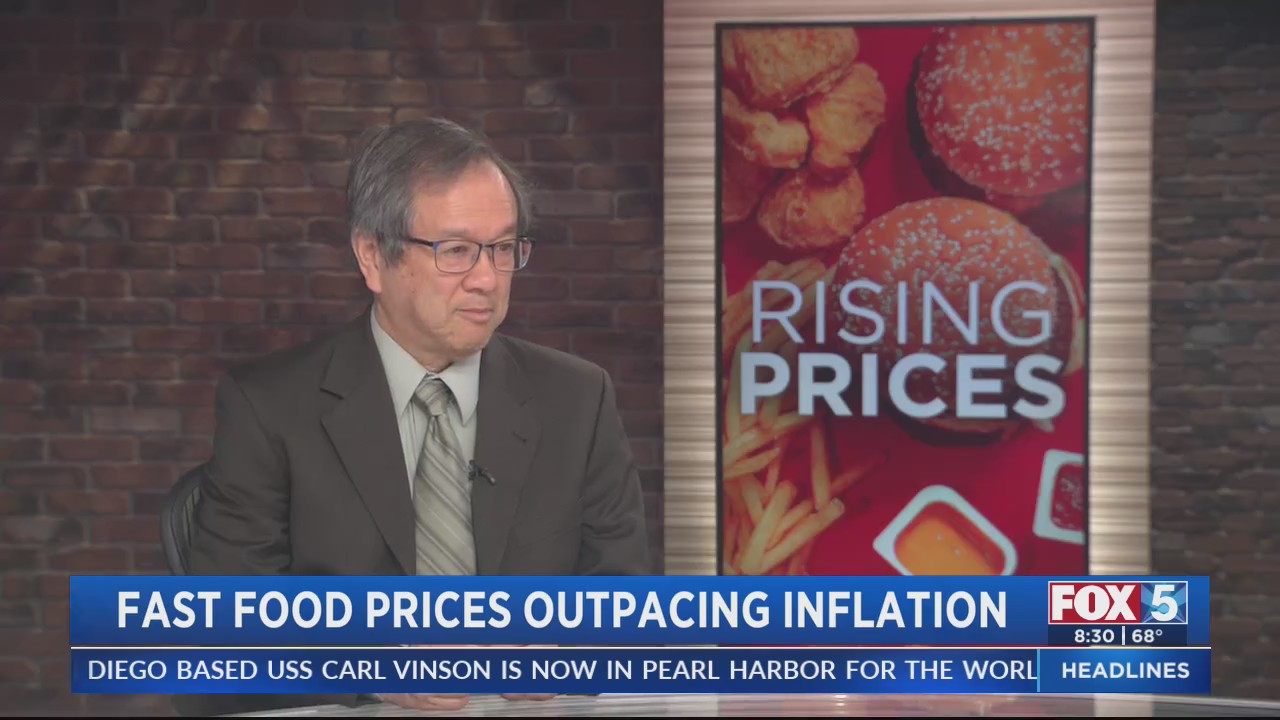 Fast Food Prices Outpacing Inflation – FOX 5 San Diego & KUSI News