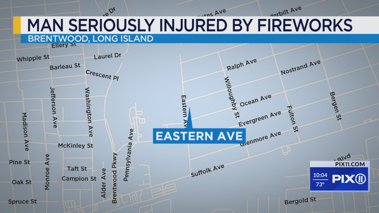 Man loses hand from firework explosion on LI: police – PIX11