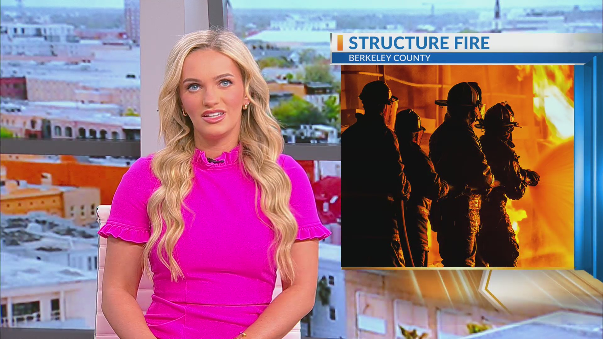 Berkeley Fire crews rescue person trapped in house fire – WCBD News 2