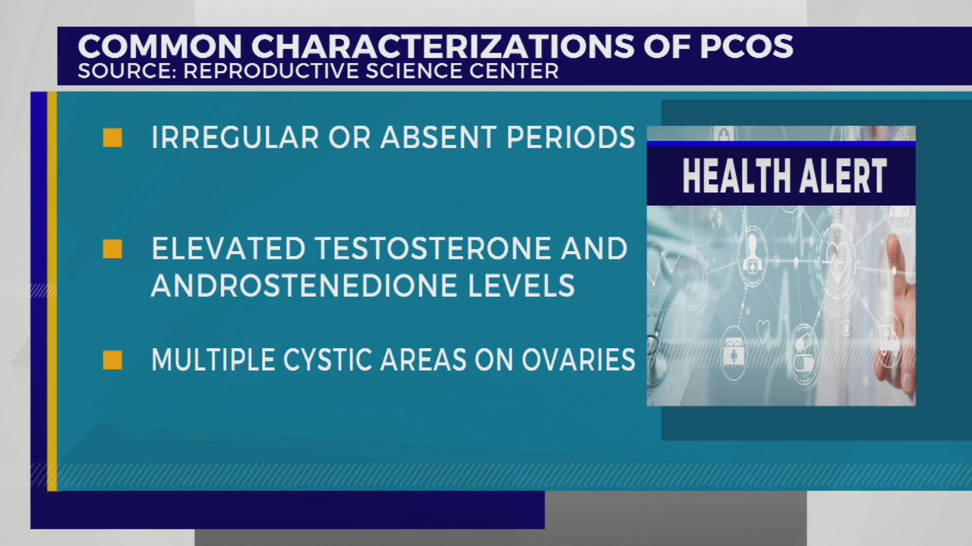 PCOS Awareness Month: Common characterizations of PCOS – WKRN News 2