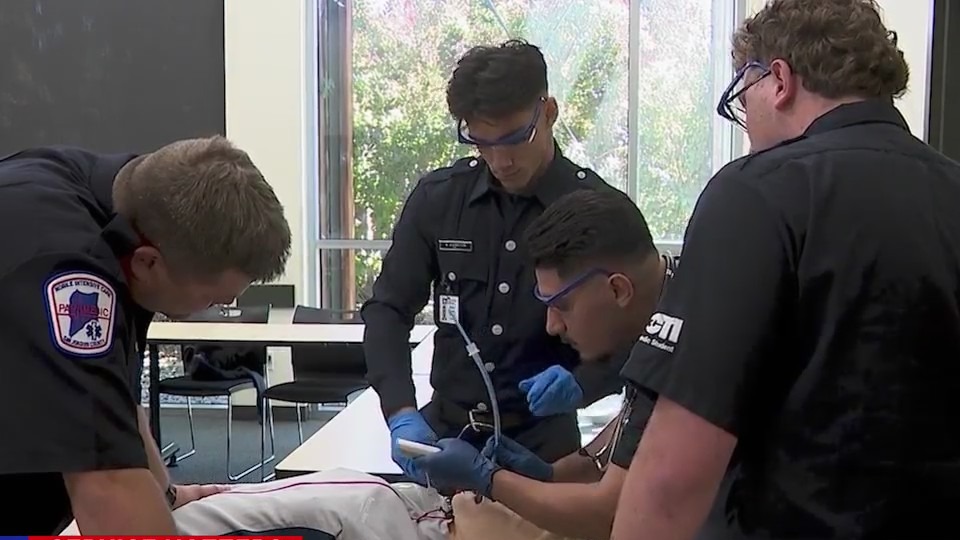 New class of paramedics prepare for real-life situations with training ...