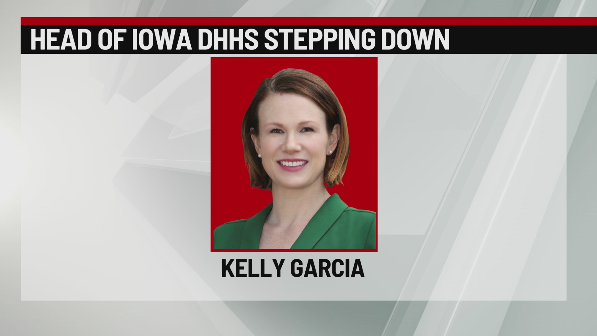 Iowa HHS Director Kelly Garcia resigns; Gov. Reynolds names successor ...