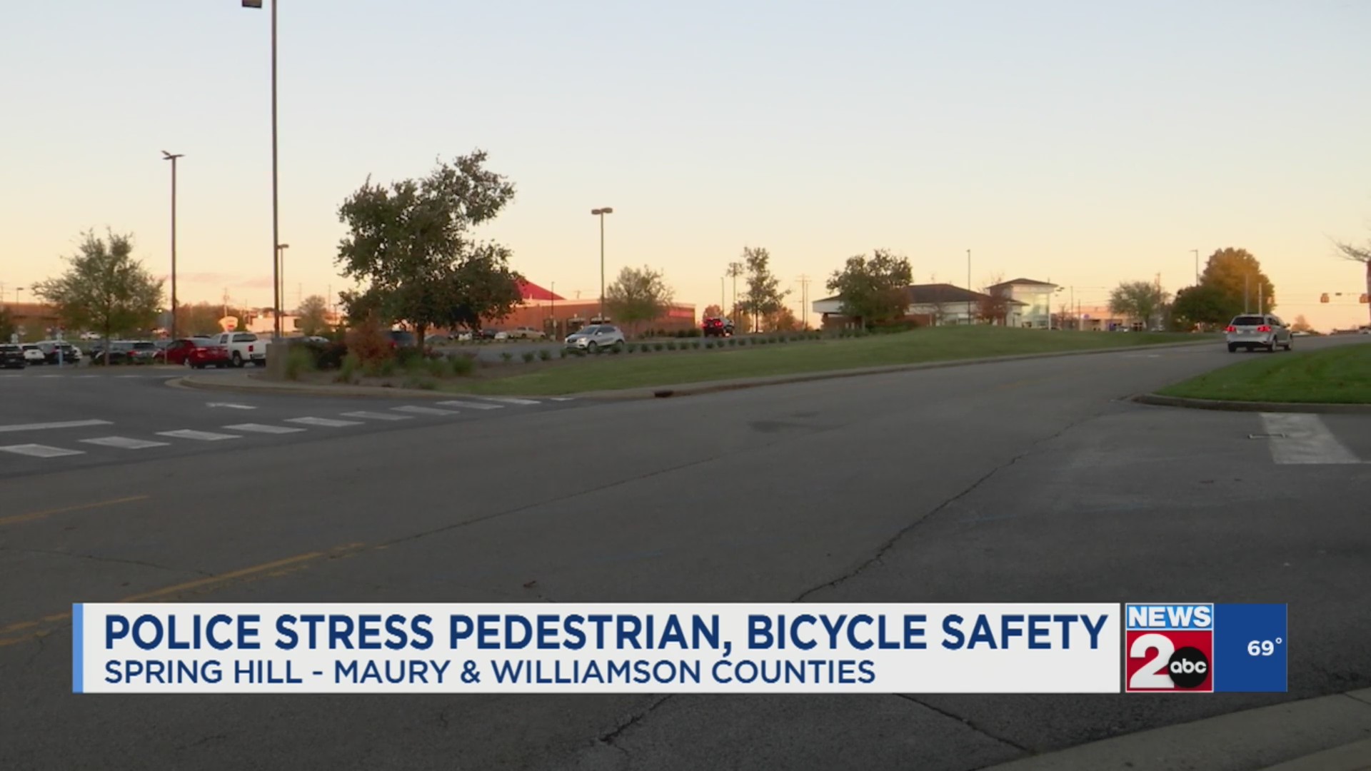 Spring Hill police stress pedestrian, bicycle safety – WKRN News 2