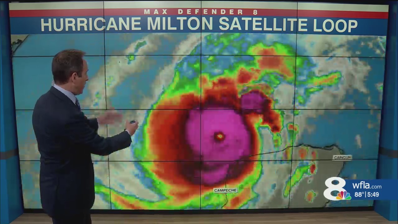 NOAA: Hurricane Milton 4th strongest Atlantic storm on record ...
